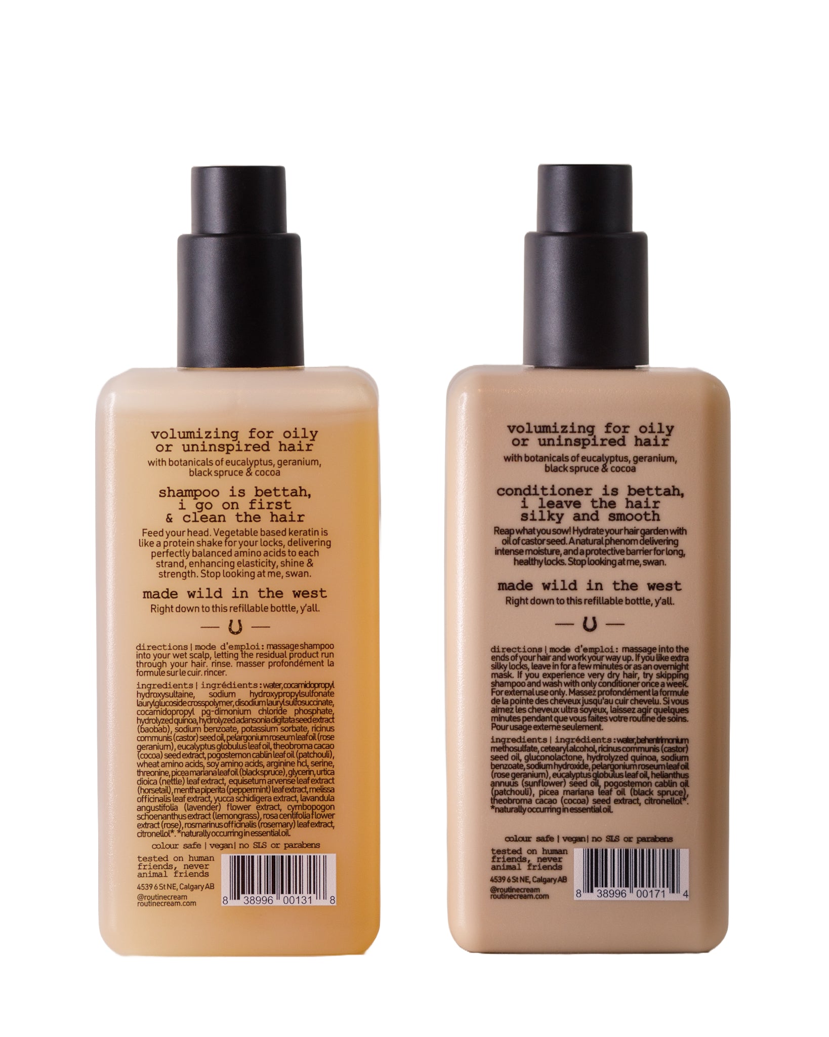 The Curator Volumizing Hair System - Shampoo & Conditioner | Routine ...