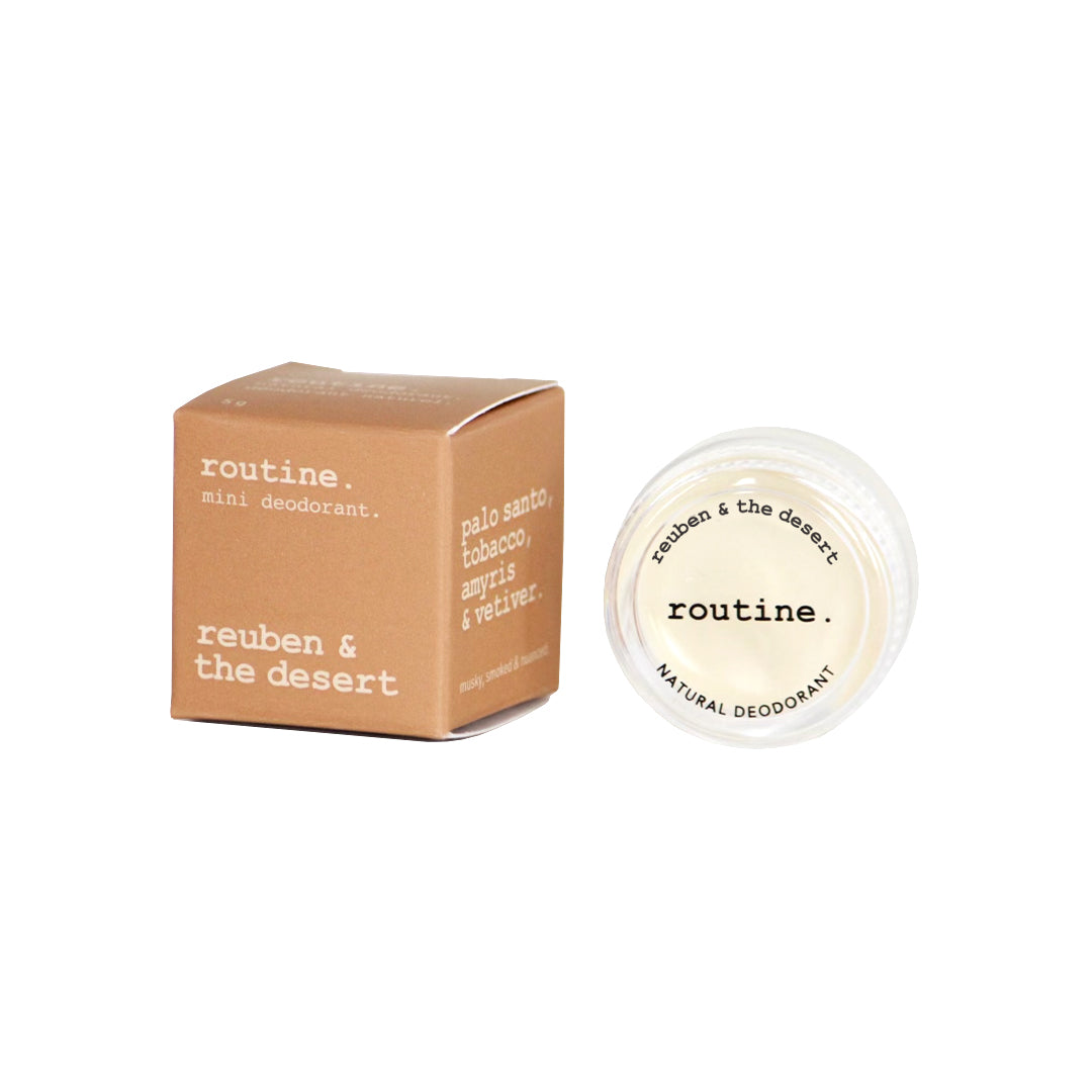 Reuben & The Desert Natural Deodorant Mini | Routine – Routine Natural ...
